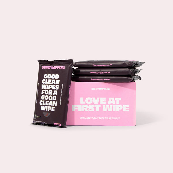 Flushable Intimate Wipes – Shh!t Happens